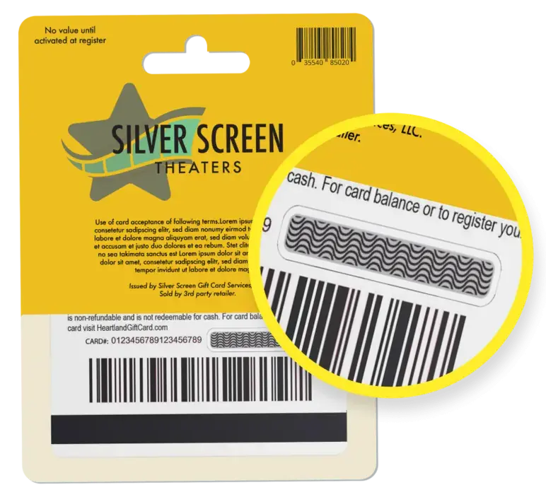 Custom Gift Card Printing with Fraud Prevention | Taylor